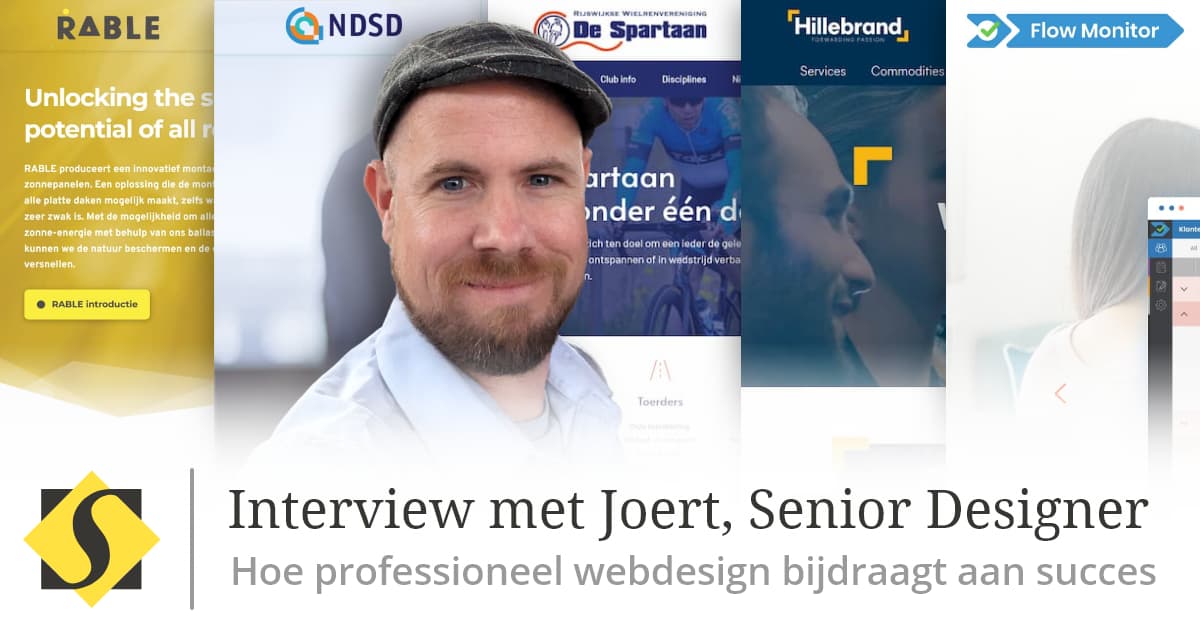 De kracht van een goede website | Interview met Joert senior designer bij SoftTech Automatisering